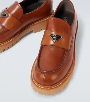 Prada Leather Loafers