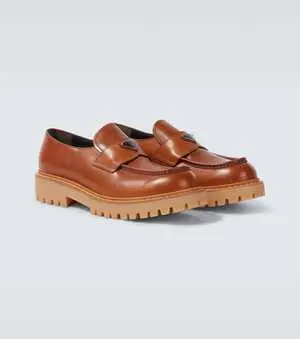Prada Leather Loafers