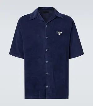 Men's Prada Blue Shirts