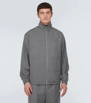 Prada Virgin Wool Blouson Jacket