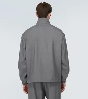 Prada Virgin Wool Blouson Jacket