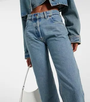 Prada Mid-rise Straight Jeans