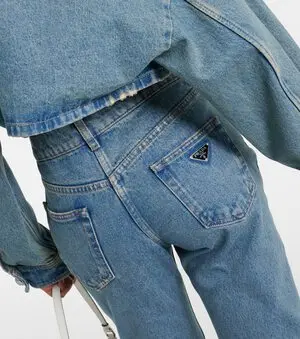 Prada Mid-rise Straight Jeans