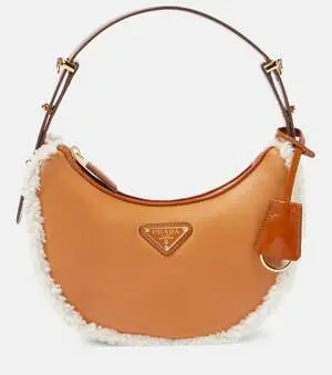 Prada Trimmed Shoulder Bags