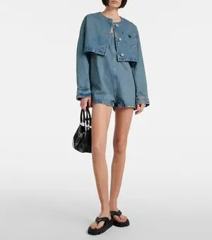 Prada Soft Cage Thong Sandals - Black