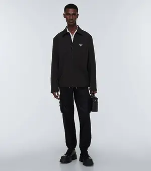 Prada Re-nylon Zipped Shirt