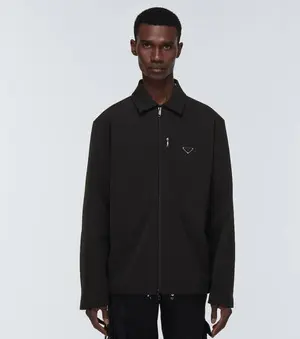 Prada Re-nylon Zipped Shirt