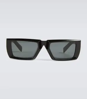 Prada Silver Tone Eyewear For Men
