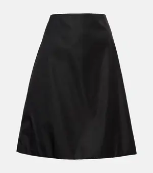 Nylon Midi Skirts