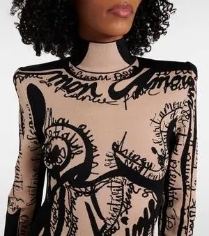 Balmain Knitted Maxi Dress