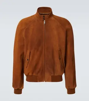 Prada Suede Bomber Jacket
