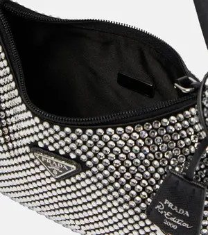 Prada Embellished Satin Bag