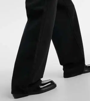 Prada High-rise Wide-leg Jeans