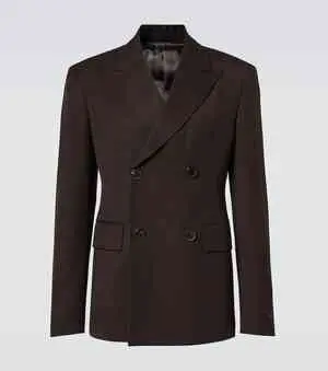 Prada Virgin Wool Gabardine Blazer