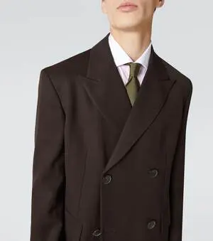 Prada Virgin Wool Gabardine Blazer