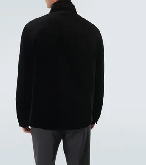 Prada Cotton Corduroy Overshirt - Black