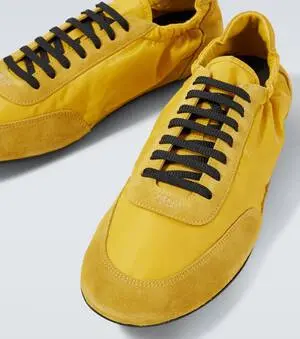 Prada Collapse Re-nylon Sneakers - Blue