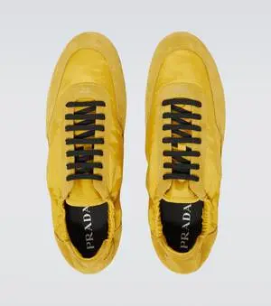 Prada Collapse Re-nylon Sneakers - Blue