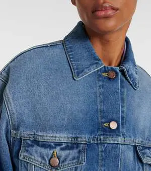 Prada Oversized Denim Trucker Jacket