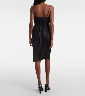 Prada Silk Twill Slip Dress