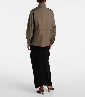 Max Mara Leila Cotton-blend Twill Jacket