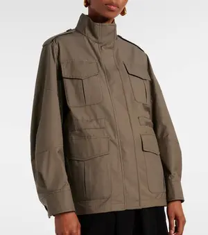 Max Mara Leila Cotton-blend Twill Jacket