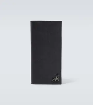 Prada Saffiano Leather Portfolio - Black