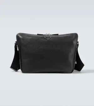 Prada Leather Shoulder Bag - Black