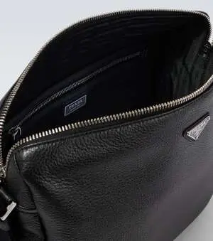 Prada Leather Shoulder Bag - Black