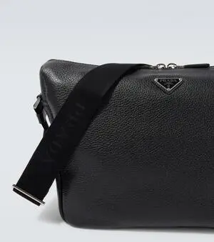 Prada Leather Shoulder Bag - Black