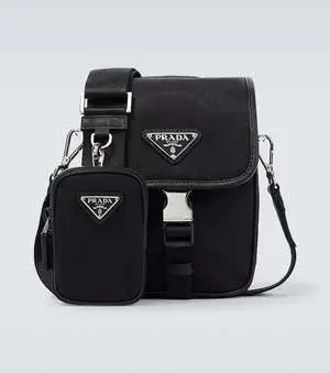 Prada Re-nylon Crossbody Bag - Black