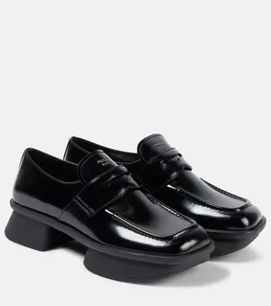 Prada Square Toe Flats For Women