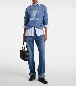 Prada Wide-leg Jeans