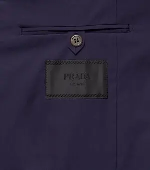 Prada Cotton-blend Poplin Blouson