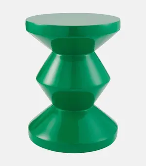 POLSPOTTEN Zig Zag Stool - Green