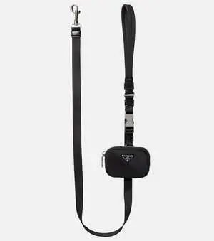Prada Nylon Dog Leash - Black
