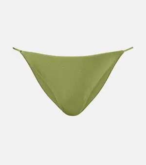 Jade Swim Bare Minimum Bikini Bottom - Green