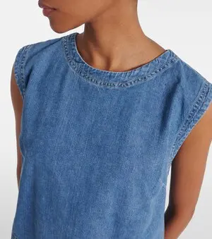 Velvet By Graham & Spencer Loren Denim Top