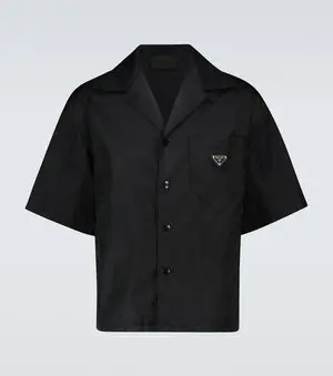 Prada Re-nylon Shirt - Black