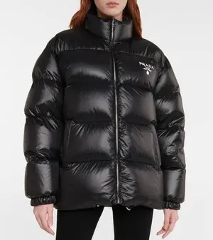 Prada Logo Down Jacket
