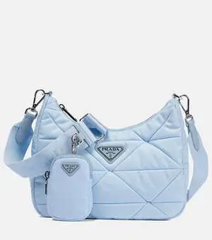 Prada Blue Shoulder Bags