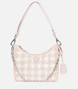 Prada Re-edition Crochet Shoulder Bag