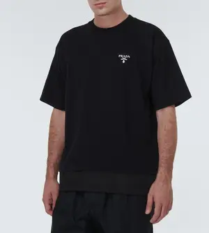 Prada Logo Cotton T-shirt