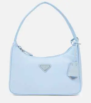Prada Re-edition Mini Shoulder Bag - Blue