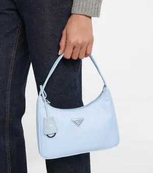 Prada Re-edition Mini Shoulder Bag - Blue