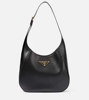 Prada City Medium Leather Shoulder Bag