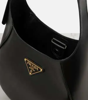 Prada City Medium Leather Shoulder Bag