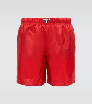 Prada Logo Swim Shorts