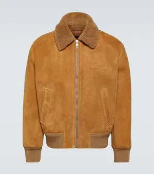 Men's Shearling Bomber Jackets
