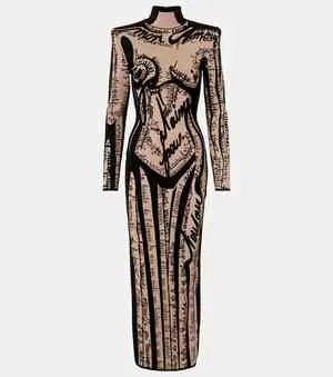 Balmain Maxi Evening Dresses